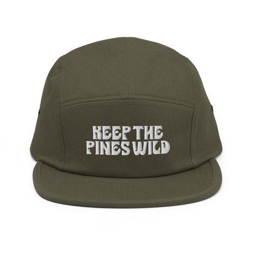 Keep the Pines Wild 5-Panel Camper Hat – Pine Barrens Post